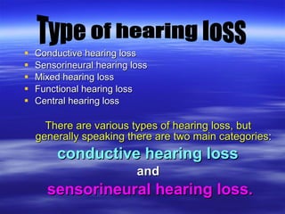 Hearing Loss | PPT