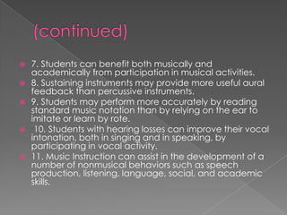 Hearing Loss | PPTX | Ear, Nose and Throat Conditions | Diseases and ...