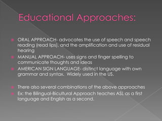 Hearing Loss | PPTX | Ear, Nose and Throat Conditions | Diseases and ...