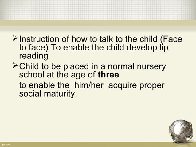 Hearing loss | PPT | Ear, Nose and Throat Conditions | Diseases and ...