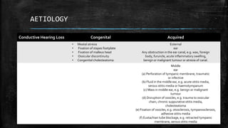 Hearing loss | PPTX