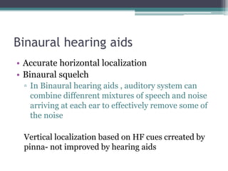 Hearing loss & hearing aids | PPT
