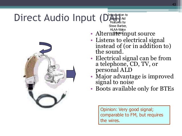 Hearing loss & hearing aids