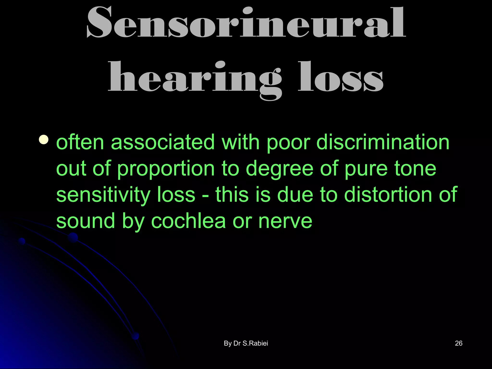 Hearing loss evaluation | PPT