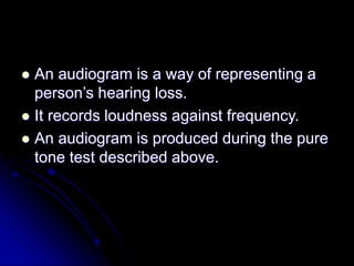 Hearing Loss & Speech Sounds | PPT | Digital Audio | Computer Software ...