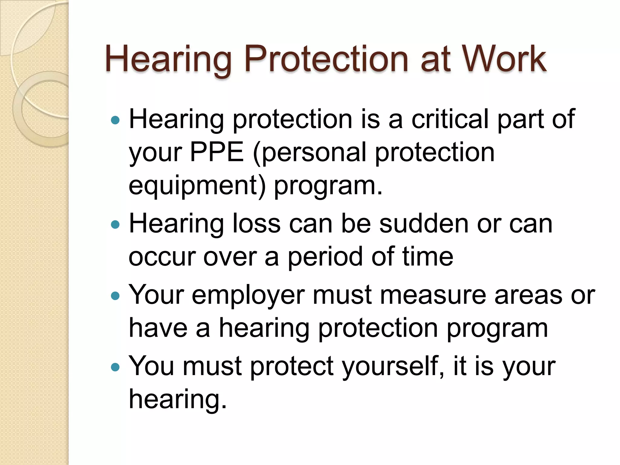 Hearing protection 103012 | PPSX