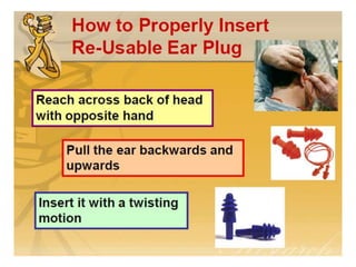 Hearing safety awareness training | PPTX