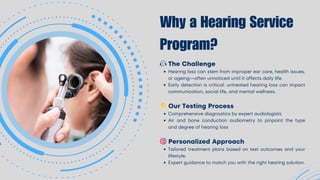 Hearing Service Program.pdf by Adelaide. | PPT