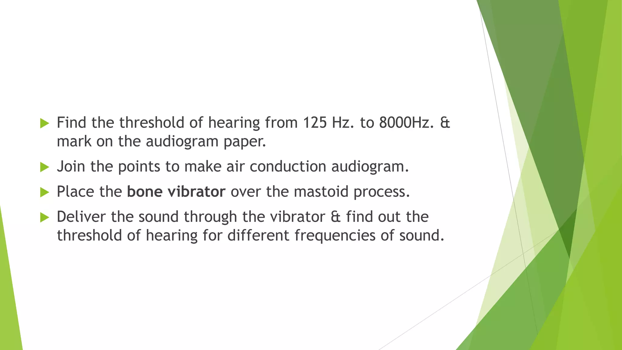 Hearing tests | PPTX