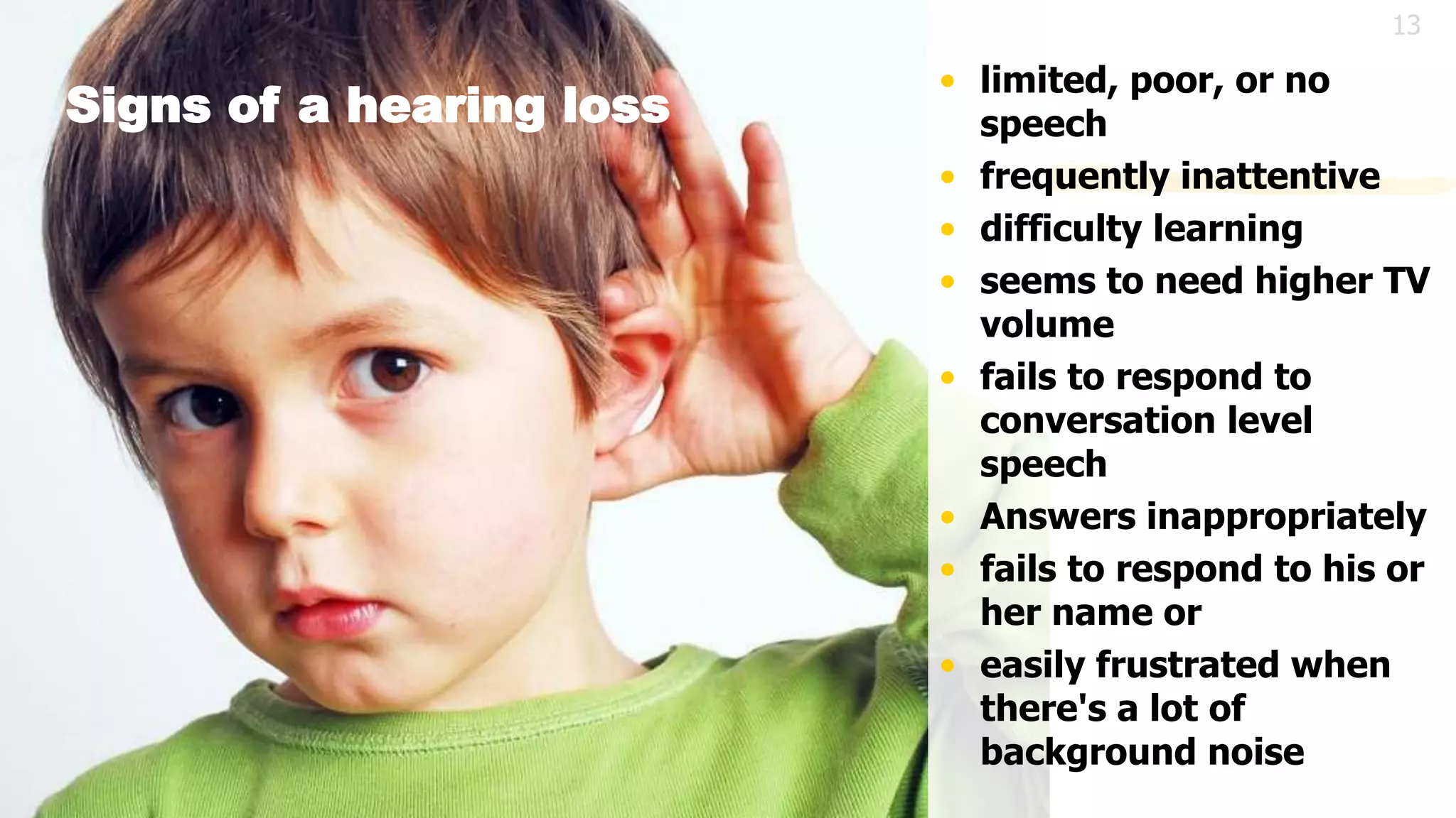 Hearing Tests for Children | PPTX