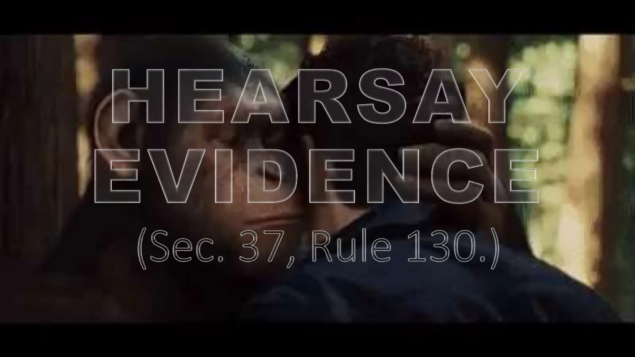 HEARSAY-EVIDENCE POWERPOINT FOR EDUCATIONAL PURPOSES | PPT