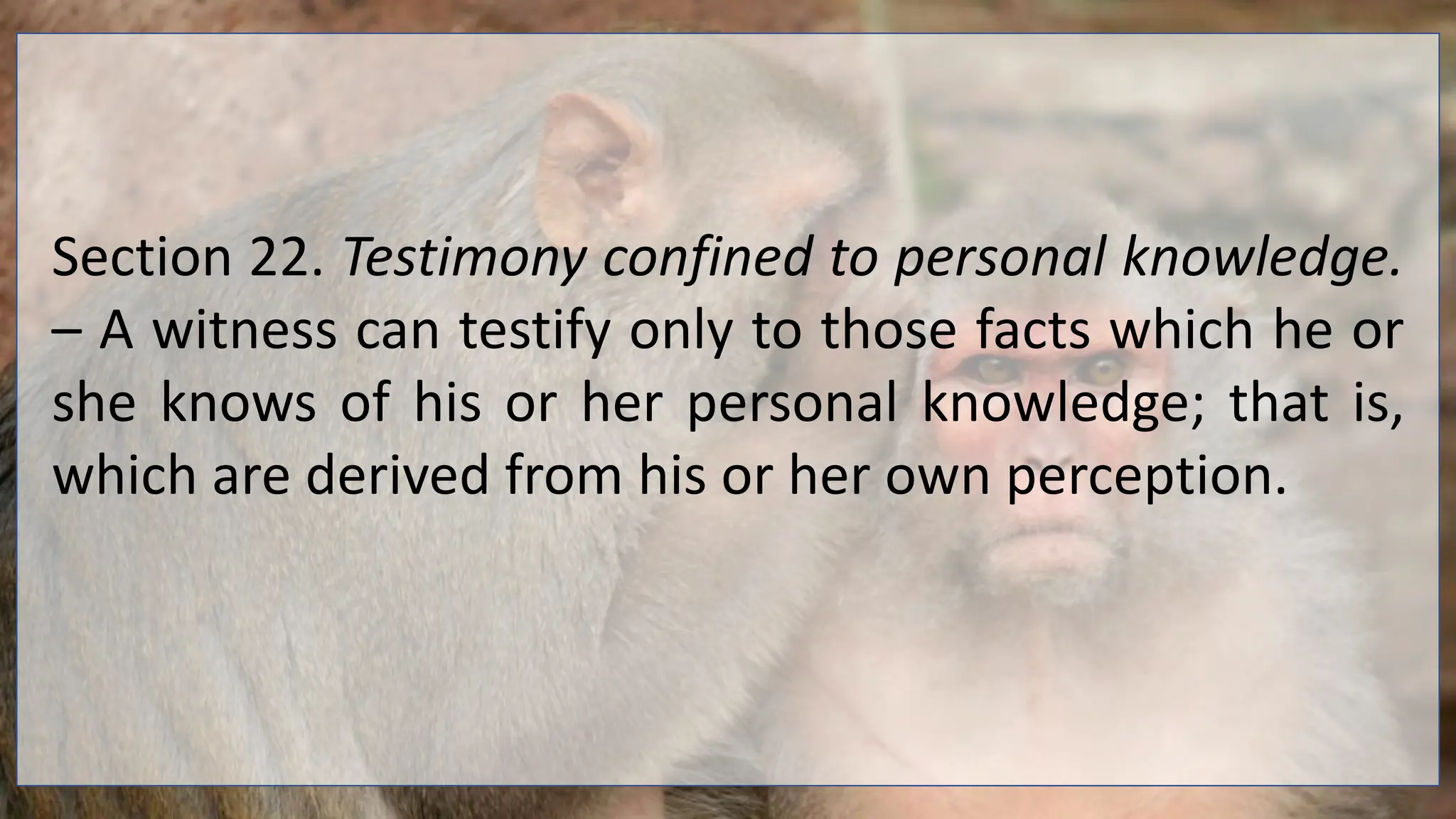 HEARSAY-EVIDENCE POWERPOINT FOR EDUCATIONAL PURPOSES | PPT