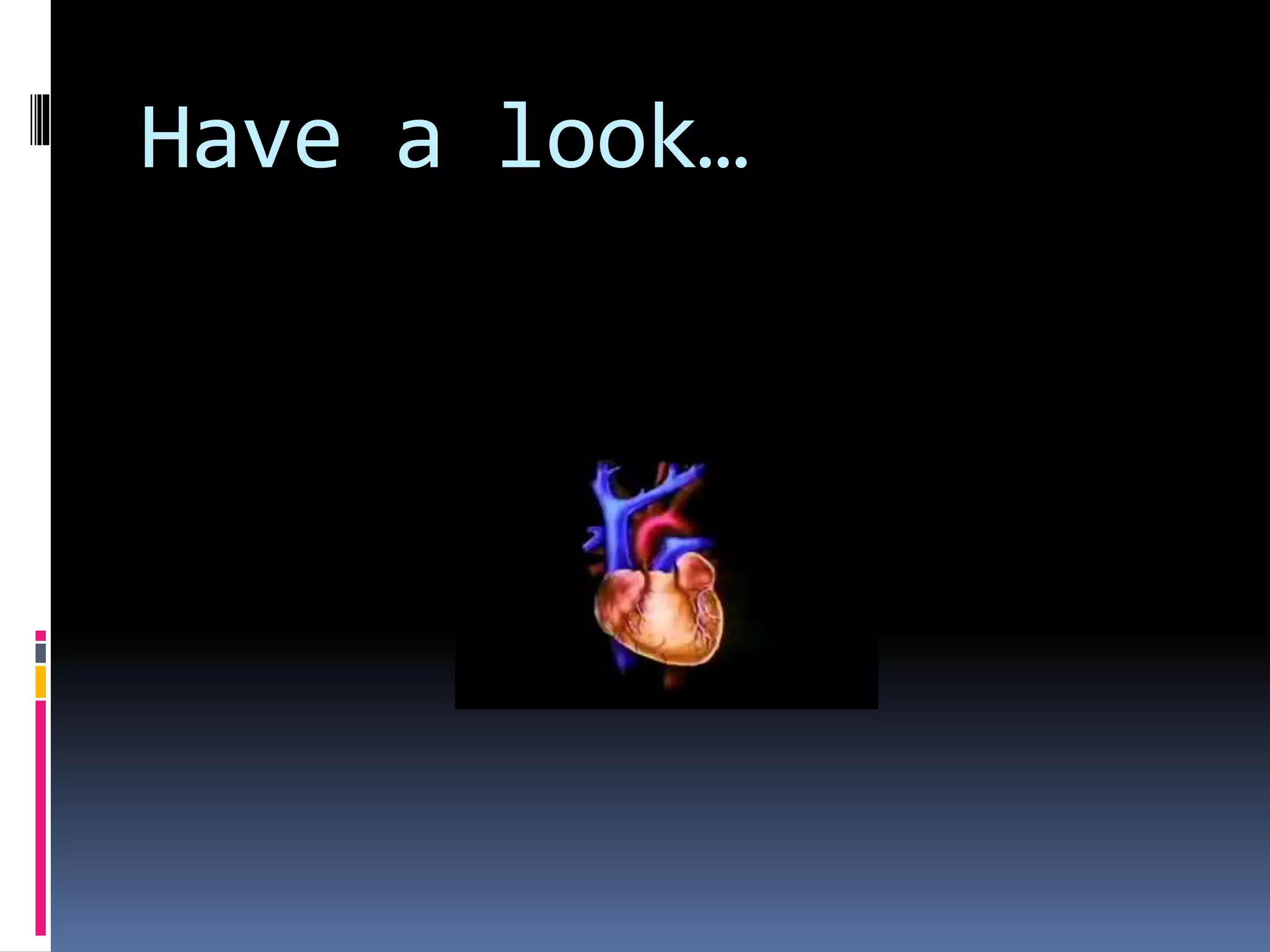 Human heart presentation | PPT