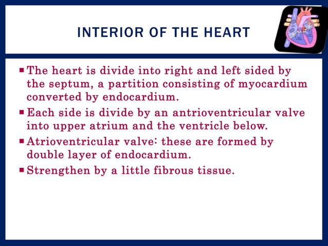 ANATOMY AND PHYSIOLOGY OF HEART | PPTX