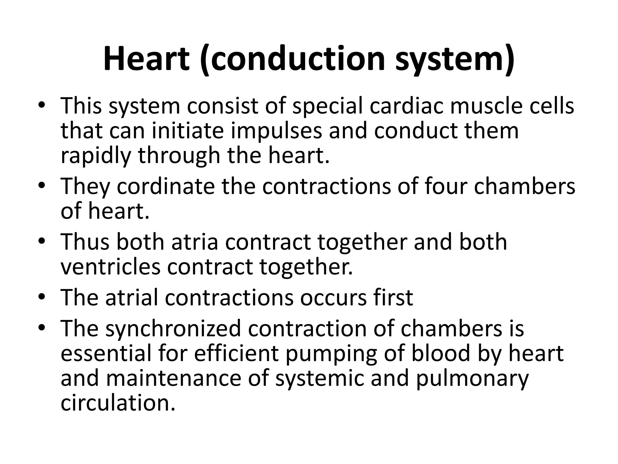heart physiology -conduction system nursing | PPTX