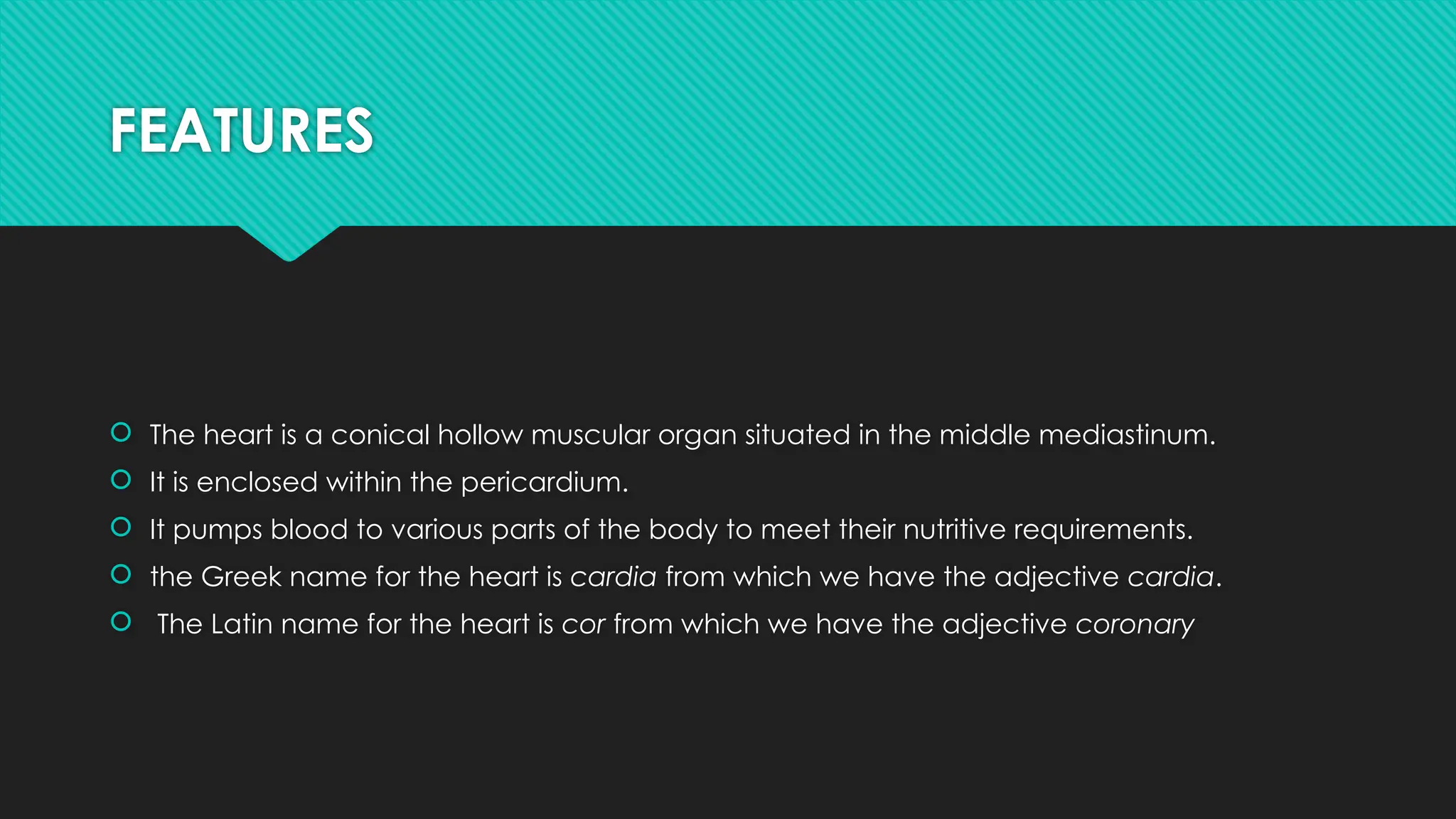 ANATOMY OF HEART for medical students with its clinical anatomy | PPTX