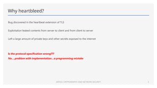 Heart Bleed Bug - A case study (Course: Cryptography and Network ...