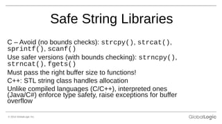 Security Vulnerabilities: Heartbleed & Buffer Overflow. | PPT