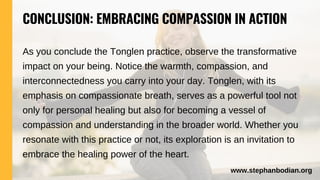 Heart-Centered Healing The Practice of Tonglen Stephan Bodian | PPT