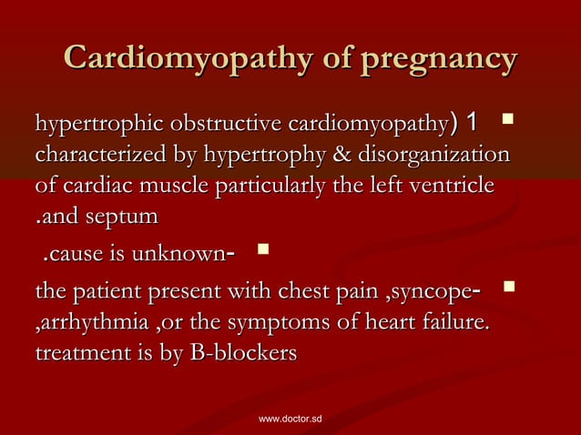 Heart Disease & Pregnancy | PPT