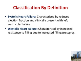 Diagnosis and treatment of Acute and Chronic Heart failure | PPT