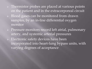 Heart lung by pass unit | PPTX