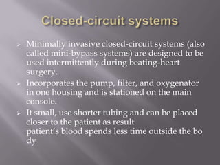 Heart lung by pass unit | PPTX