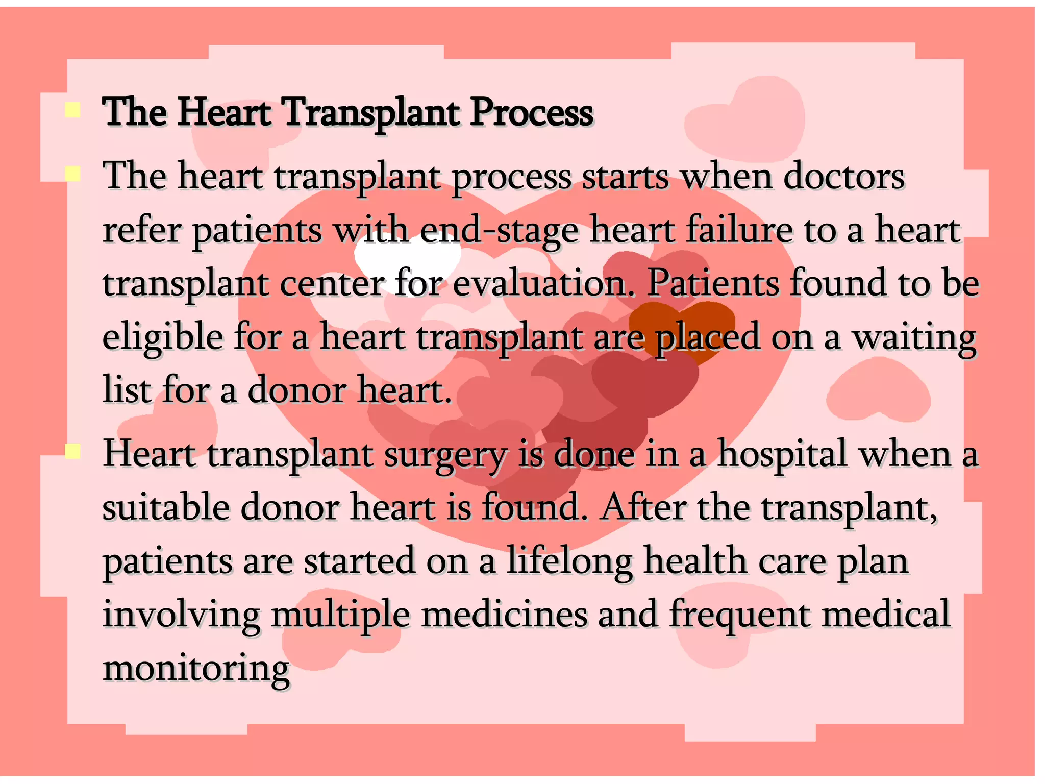 Heart Transplant | PPT