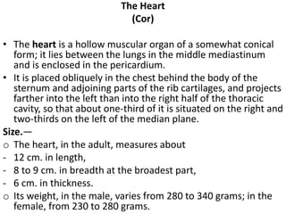 Anatomy of Heart..!! | PPTX
