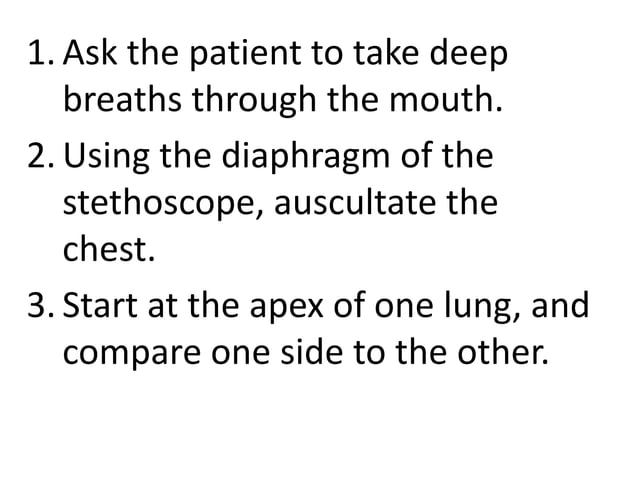 Heart and Chest auscultation and heart sounds | PDF