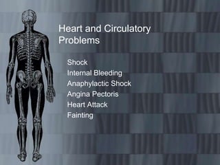 Heart and circulatory problems | PPT