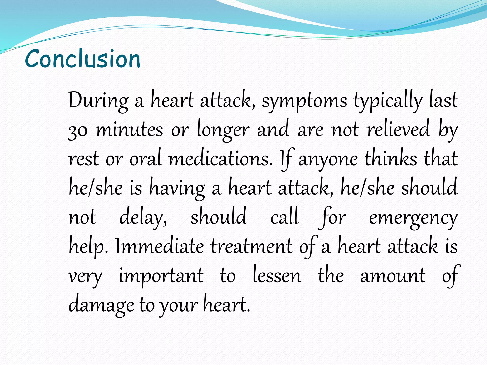 Heart attack | PPTX | Heart and Cardiovascular Diseases | Diseases and ...