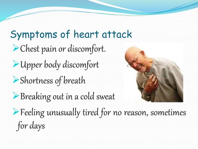 Heart attack | PPTX | Heart and Cardiovascular Diseases | Diseases and ...