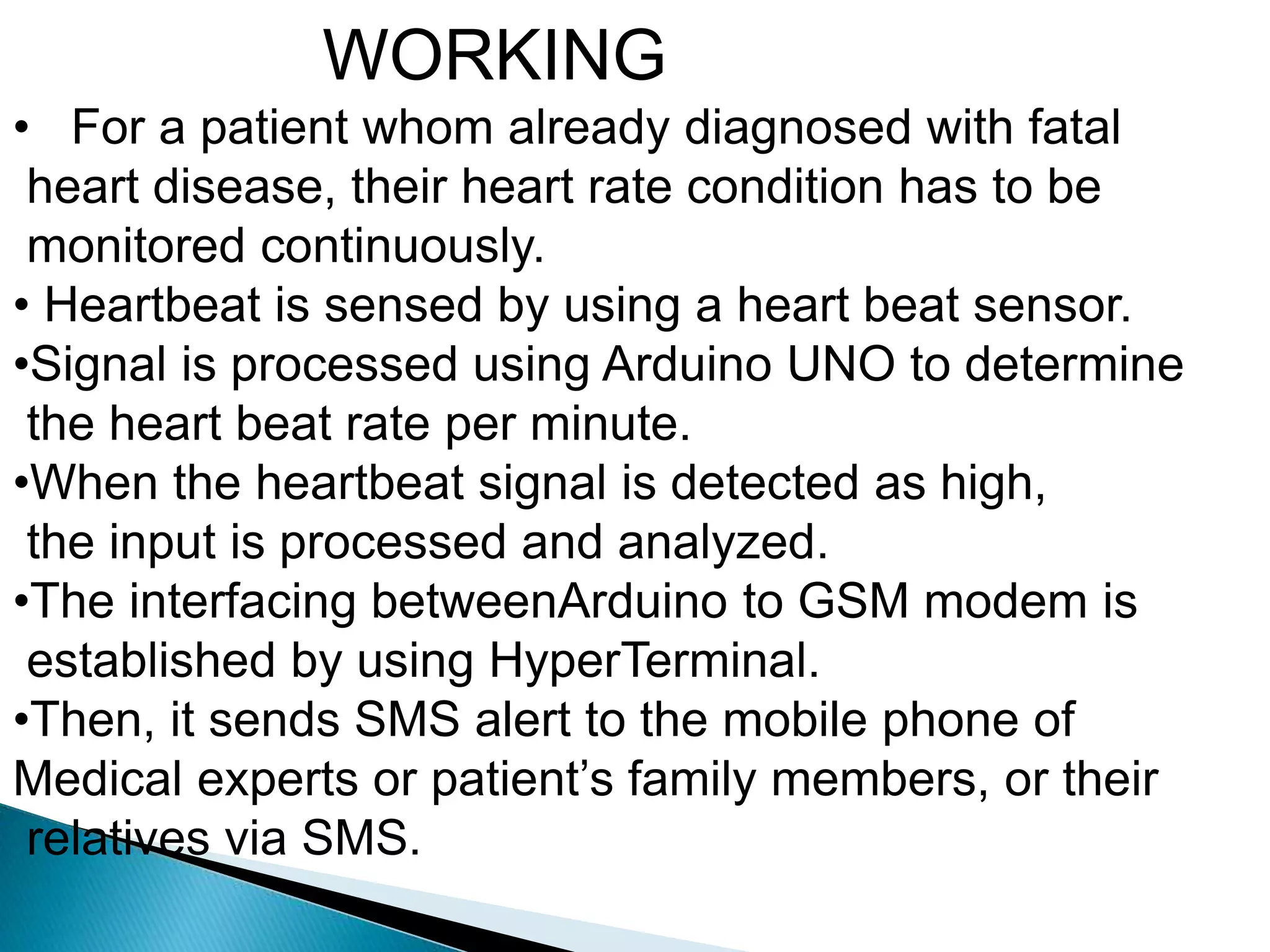 Heart attack detector | PPTX