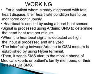 Heart attack detector | PPTX