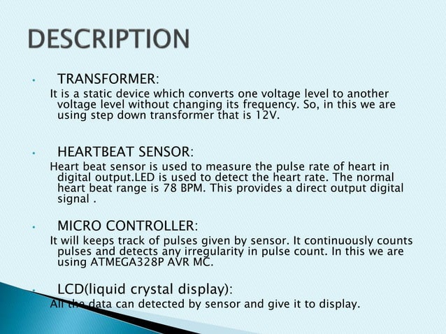 HEART ATTACK DETECTION SYSTEM | PPTX | Heart and Cardiovascular ...
