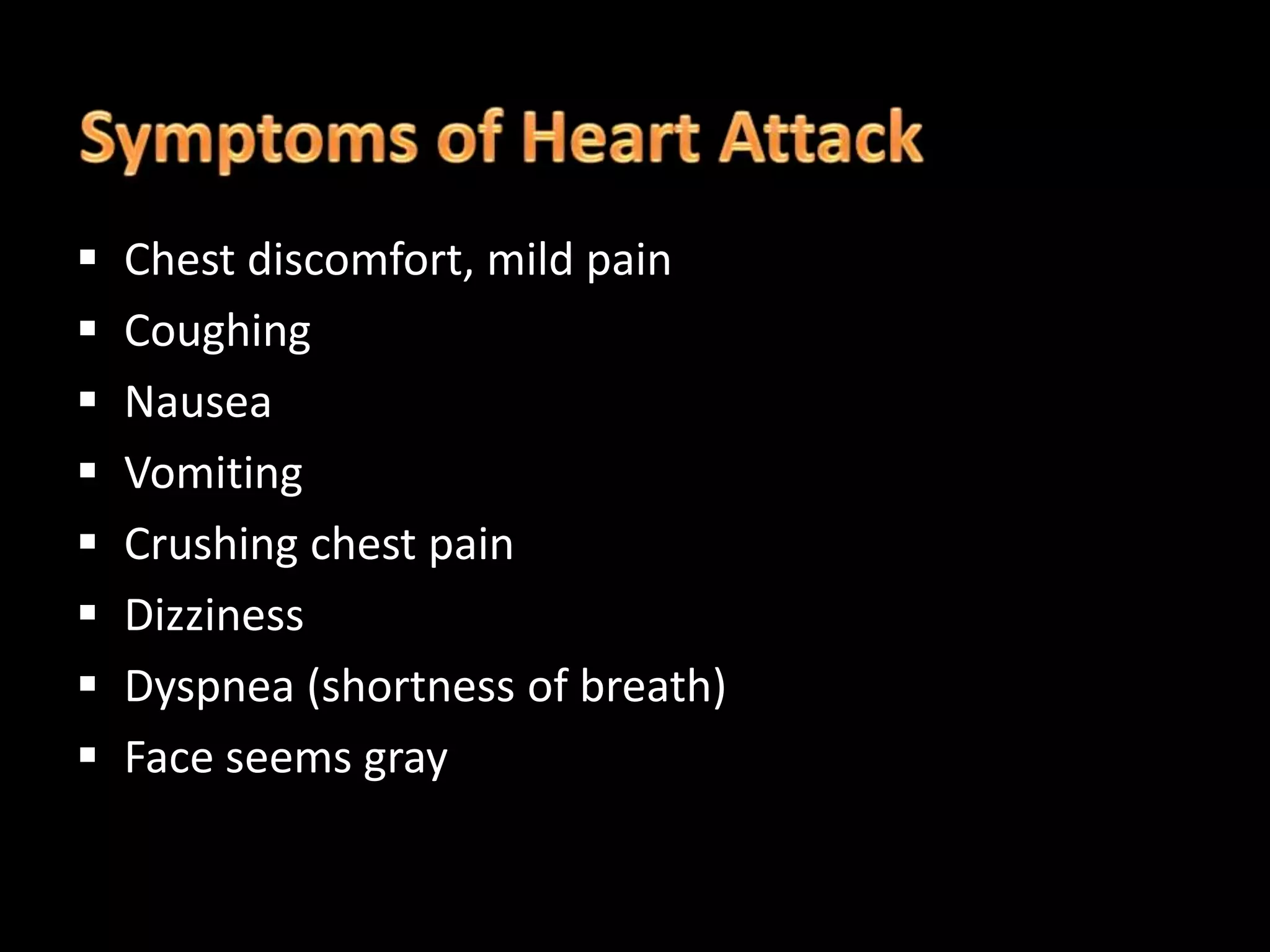 Heart Attack Treatment | PPTX