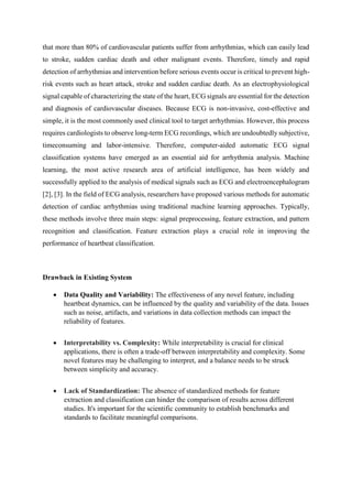 Heartbeat Dynamics A Novel Efficient Interpretable Feature for ...
