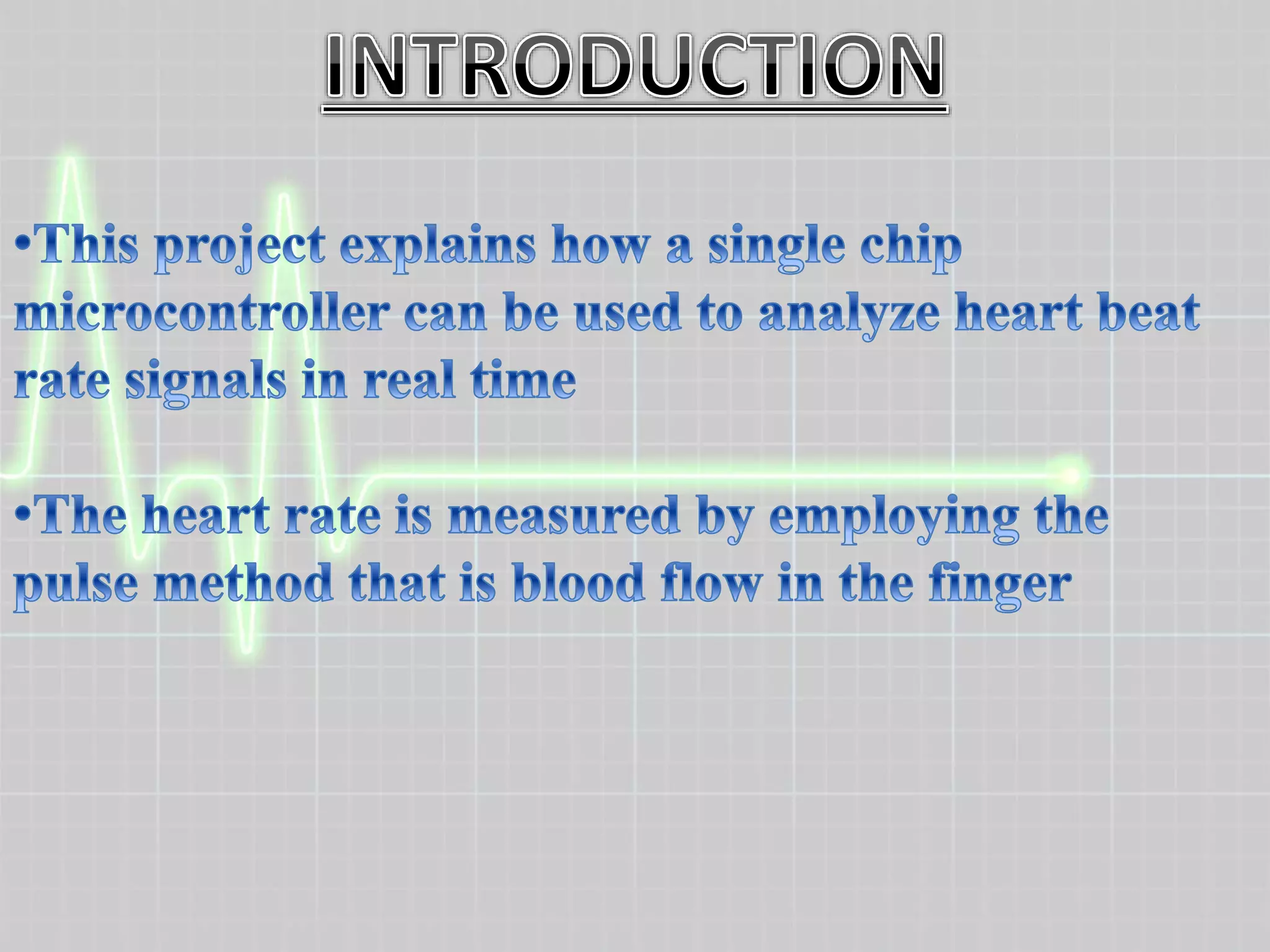 Heart beat monitoring system | PPT