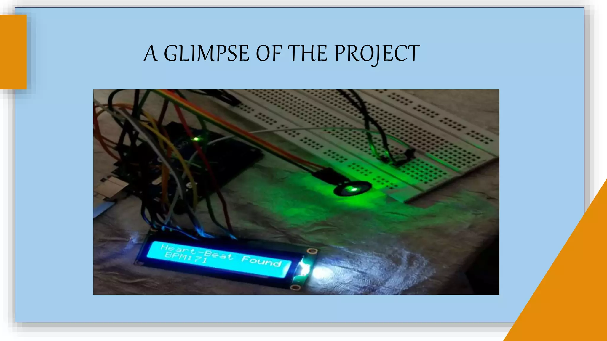 Heart Beat Monitoring System Ppt 4066