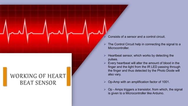 Heart beat monitoring system | PPTX