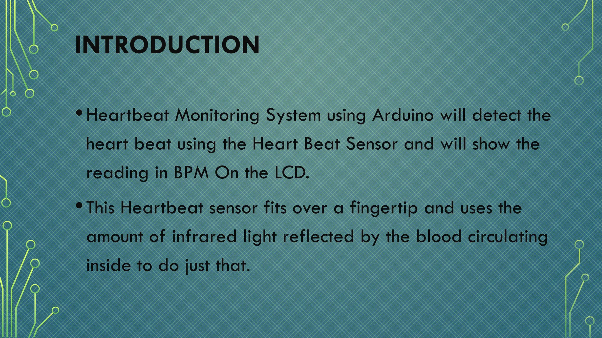 HEART BEAT MONITOR USING (ARDUINO uno).pptx