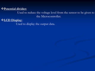 The sensor housed on the patient’s ffdgh | PPT