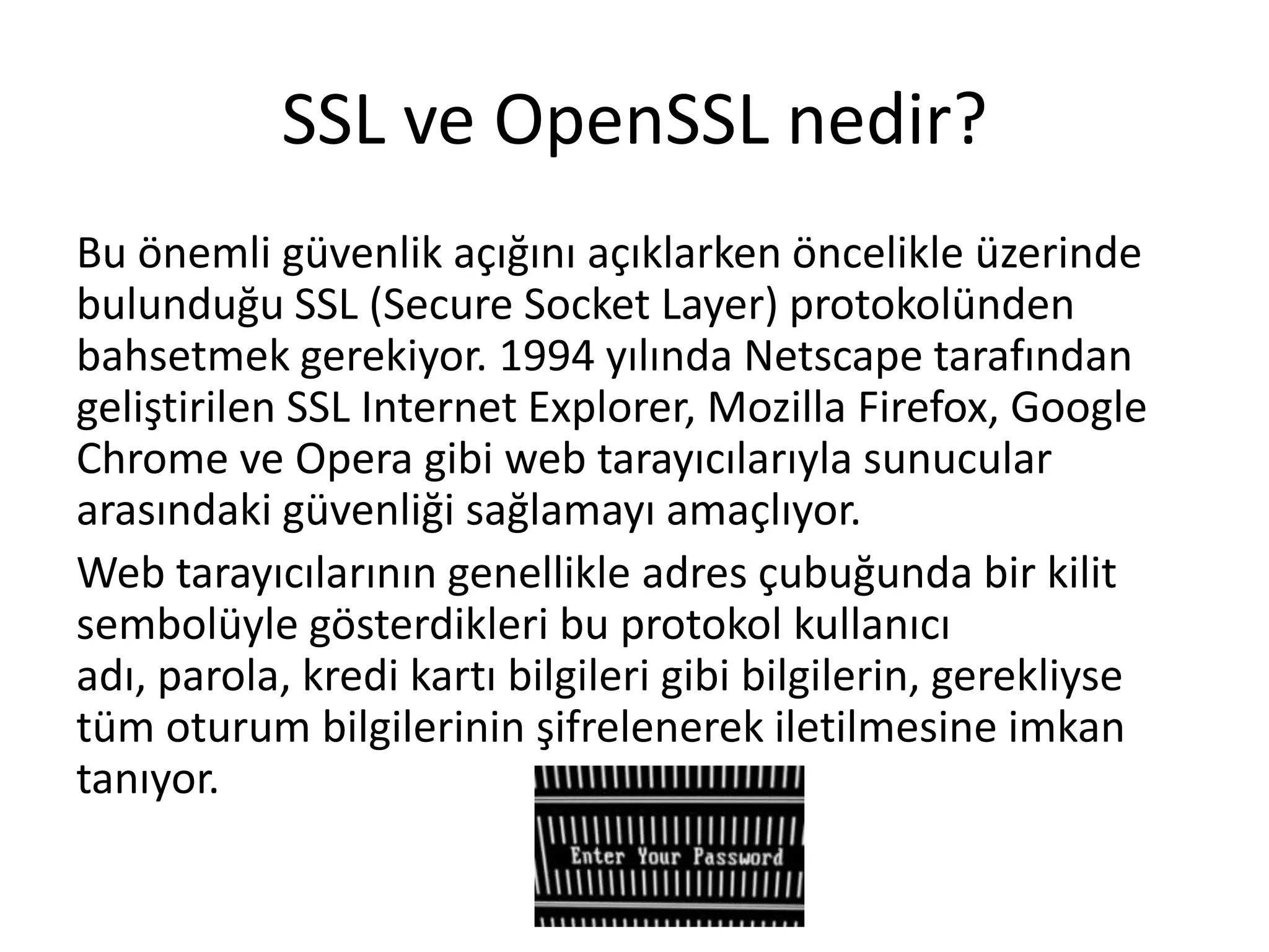 Heartbleed Nedir? | PPT