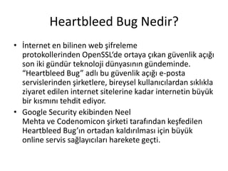 Heartbleed Nedir? | PPTX