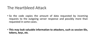 The Heartbleed Attack | PPTX
