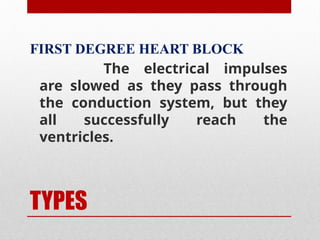 HEART BLOCK - Types and Nursing management..pptx