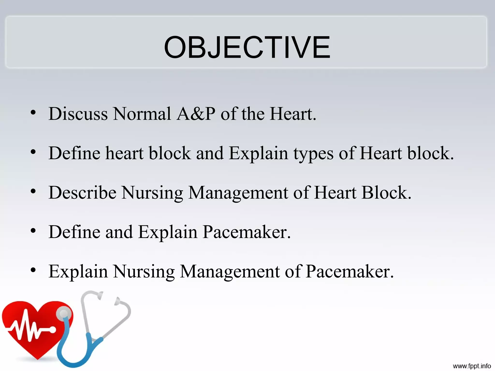 Heart block by zafran faraz | PPT