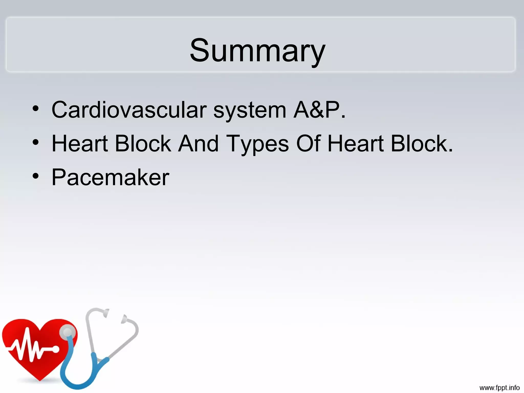 Heart block by zafran faraz | PPT