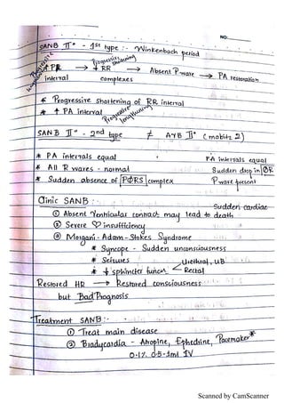 Heart blocks | PDF | Heart and Cardiovascular Diseases | Diseases and ...